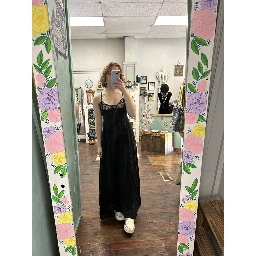 Vintage 1970s Annique By Rosa Puleo Szule Slip Dress - Gem